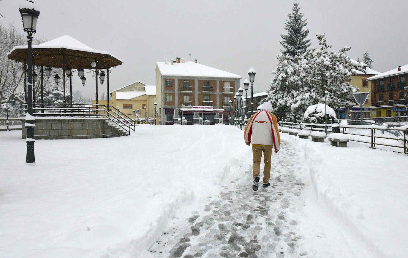 Fotos: La nevada se ceba en San Rafael | El Norte de Castilla