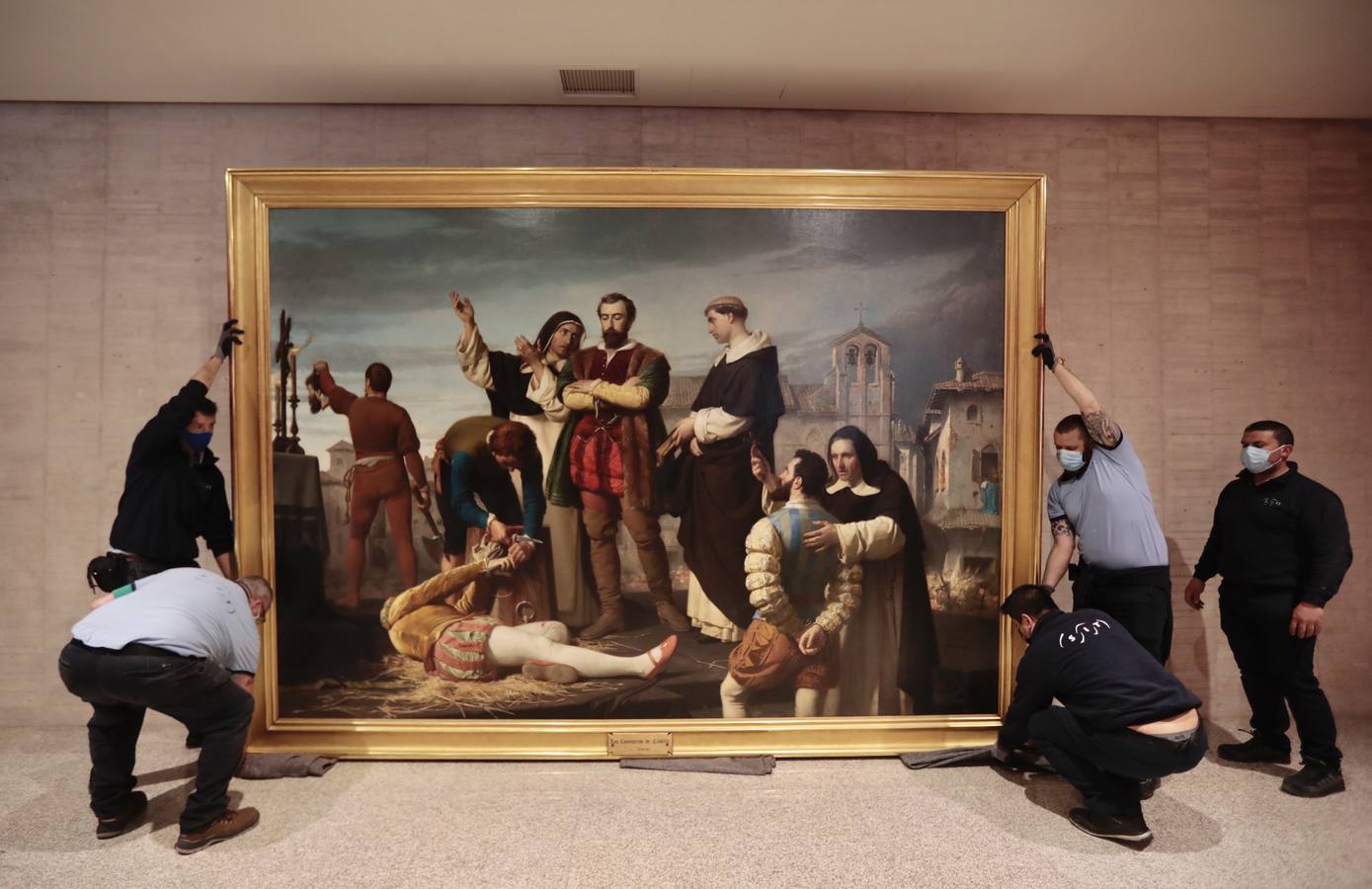 Fotos: El cuadro 'Los Comuneros Padilla, Bravo y Maldonado en el ...