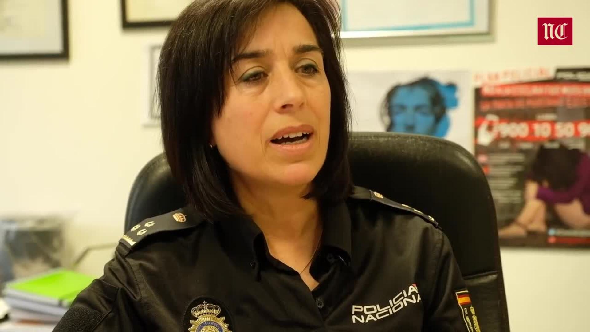 La inspectora de Policía, Clara del Rey, explica en detalle cómo actuar ...
